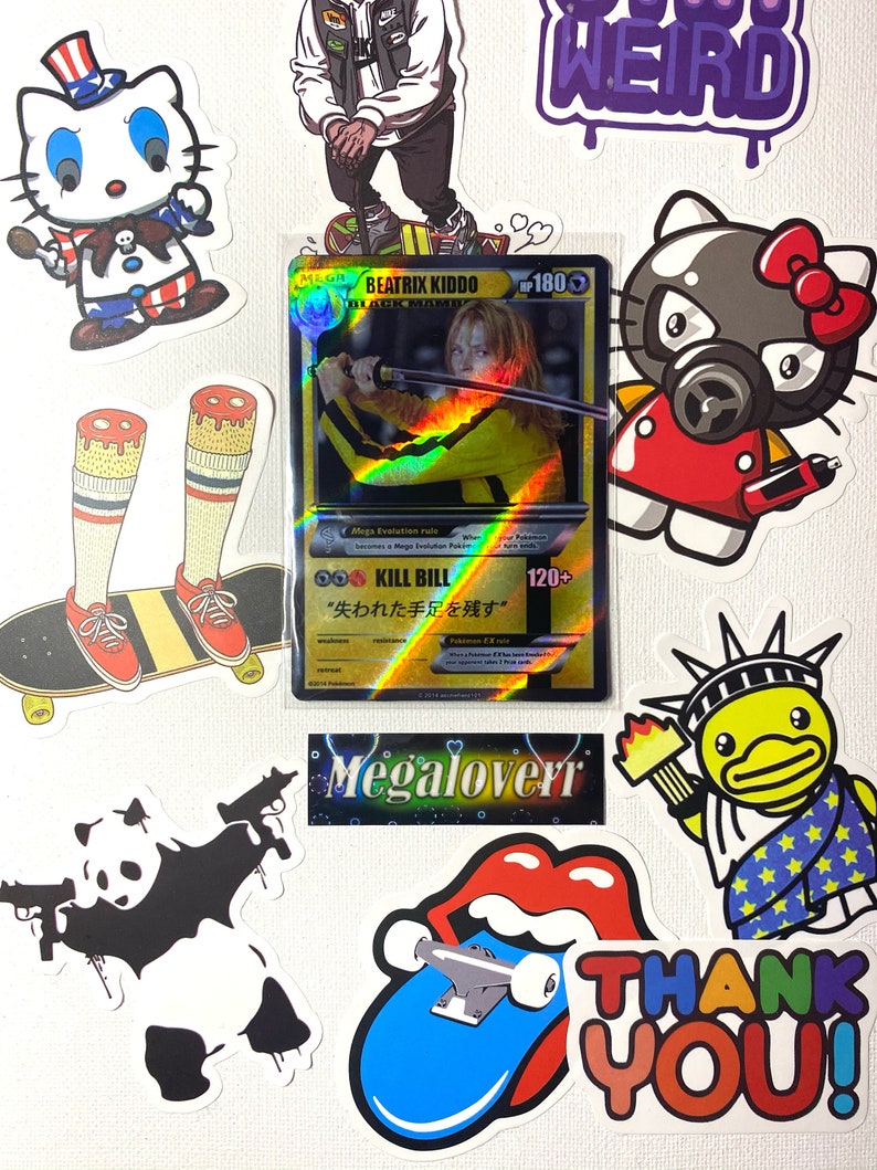 Beatrix Kiddo Fanmade | Pokémon Trading Card - Etsy