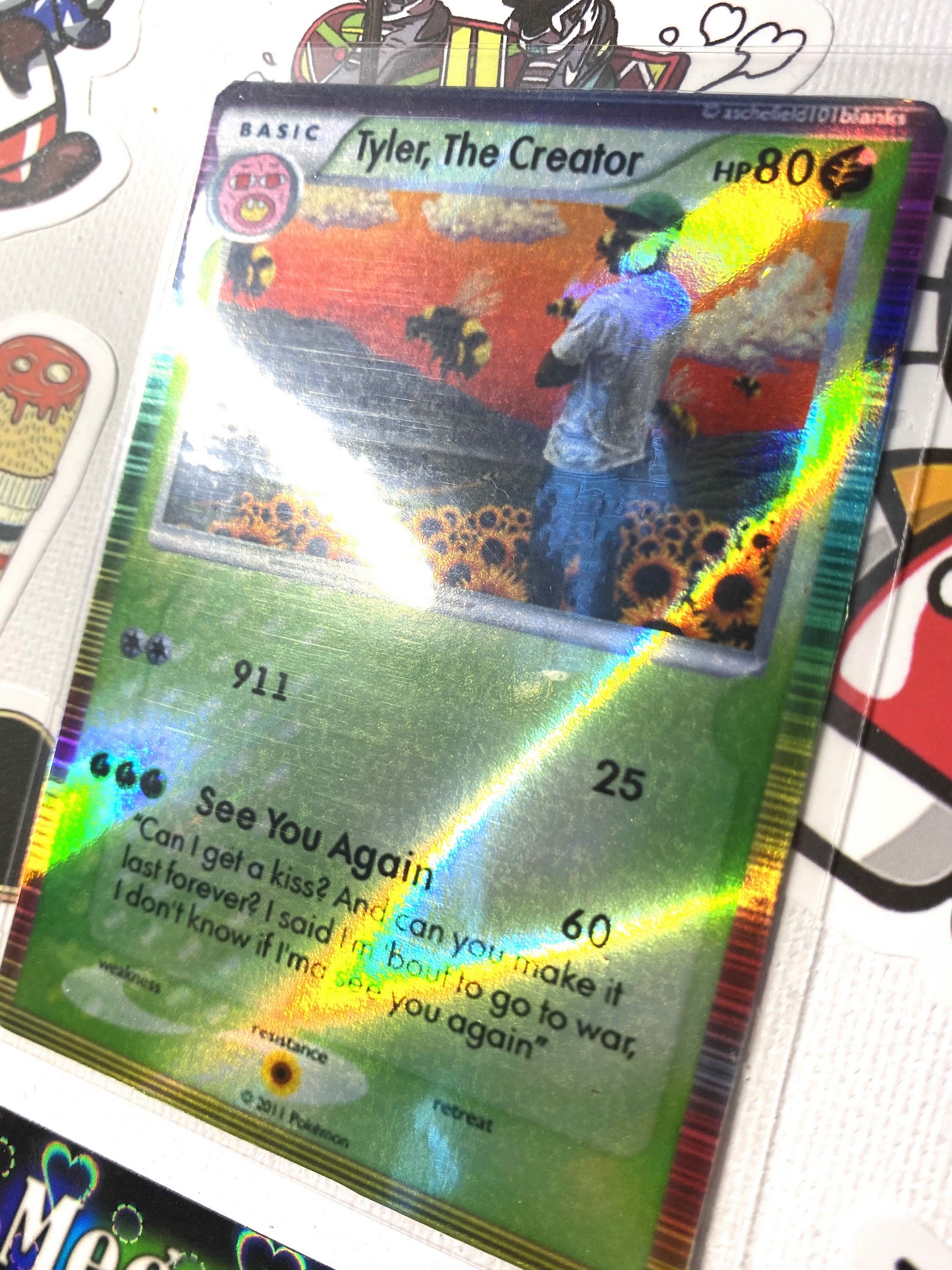 Tyler the Creator Pokémon Trading Card - Etsy Australia
