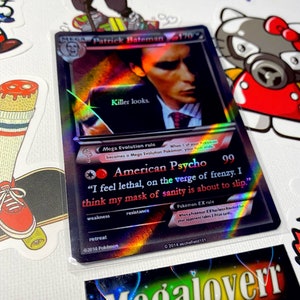 Patrick Bateman | Pokémon Trading Card - Etsy