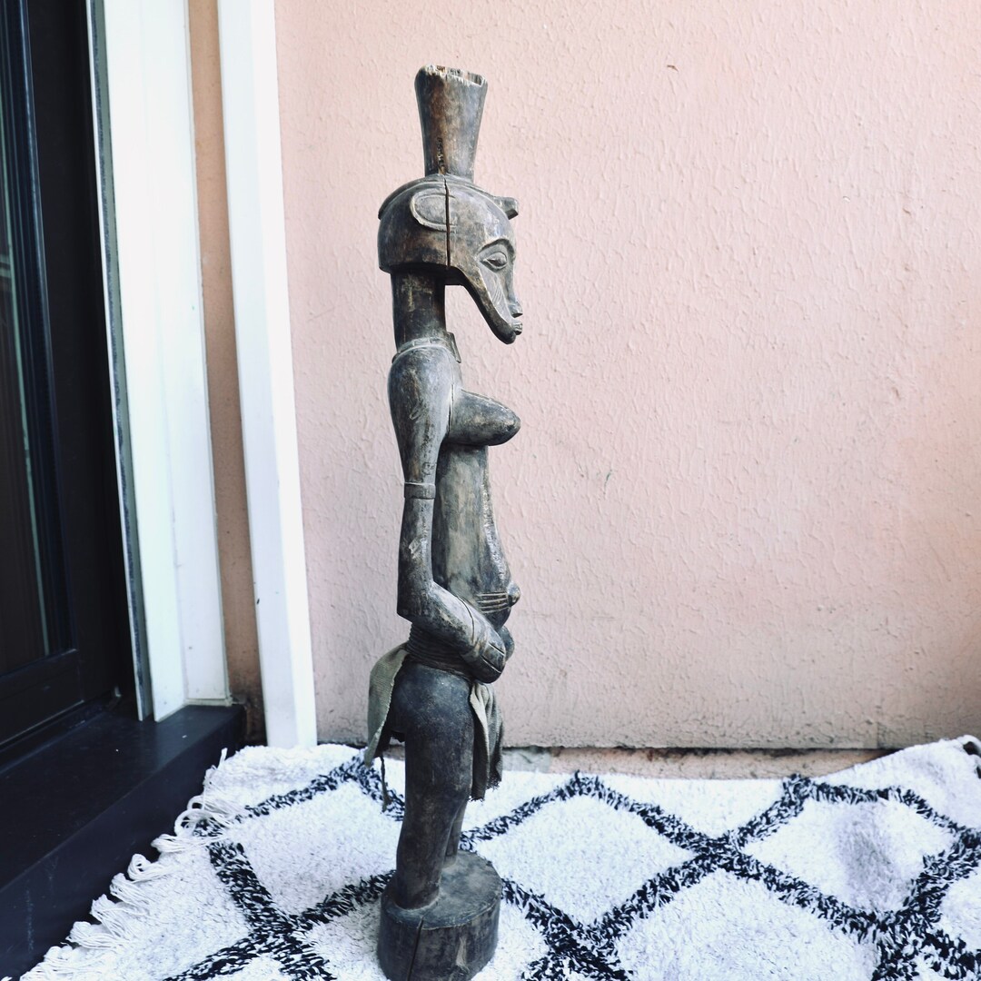Large Old African Statue, Primitive Art, Tribal Art, African Tribal ...