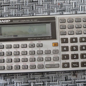 SHARP PC-1401 Programmable (BASIC), Scientific Calculator - Etsy
