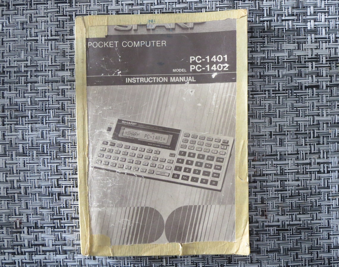 SHARP PC-1401 Programmable (BASIC), Scientific Calculator - Etsy