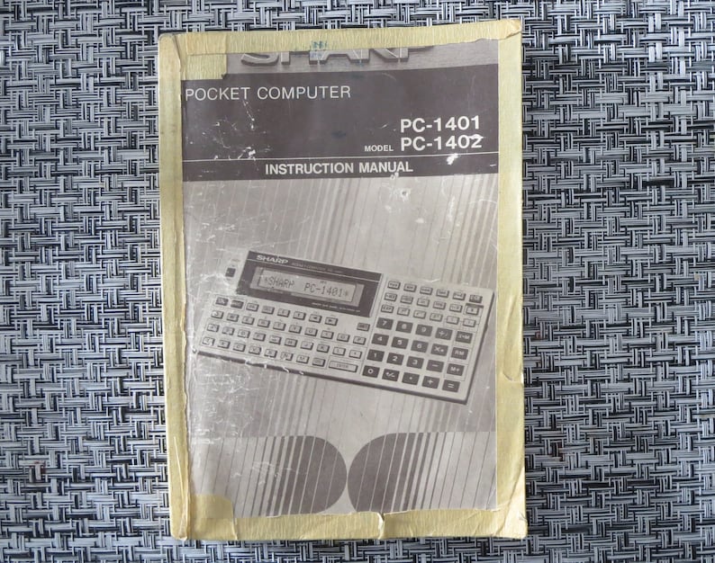 SHARP PC-1401 Programmable (BASIC), Scientific Calculator - Etsy