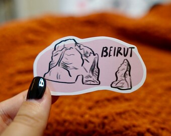 Beirut Sticker - Etsy
