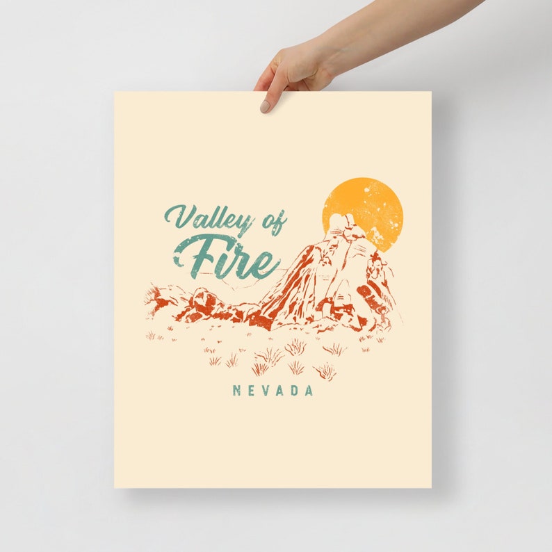 Valley of Fire State Park Art Print - Etsy