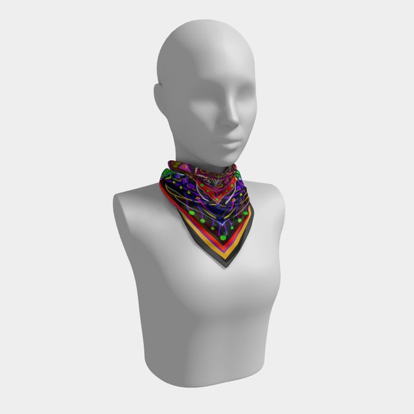 Mandala Scarf - Etsy