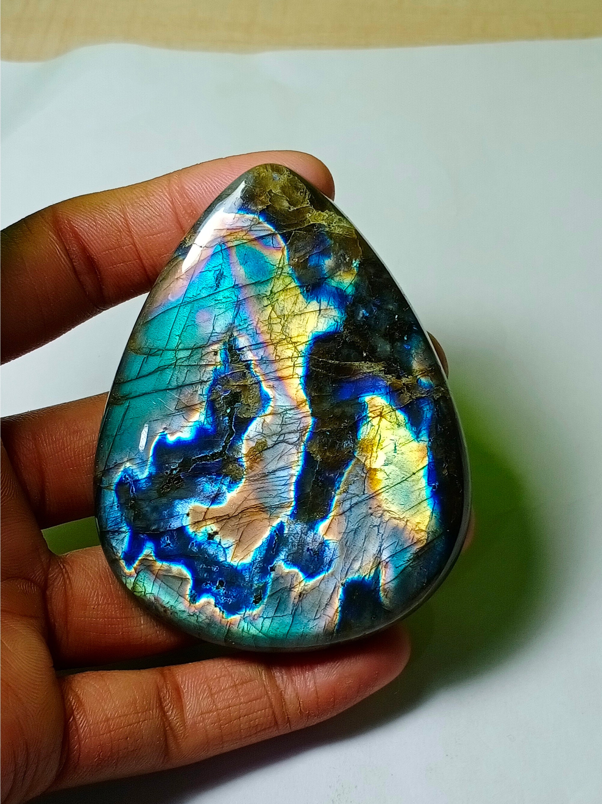 High Quality Purple Labradorite Cabochonspurple Labradorite - Etsy