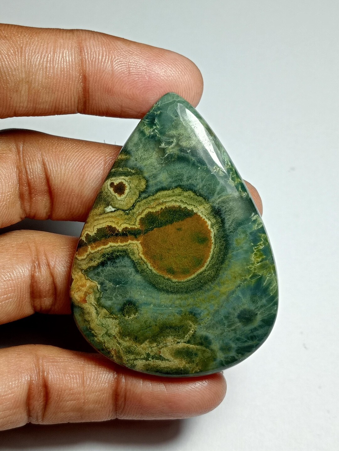 Natural Ocean Jasper Cabochons,ocean Jasper Gemstone,ocean Jasper Loose ...