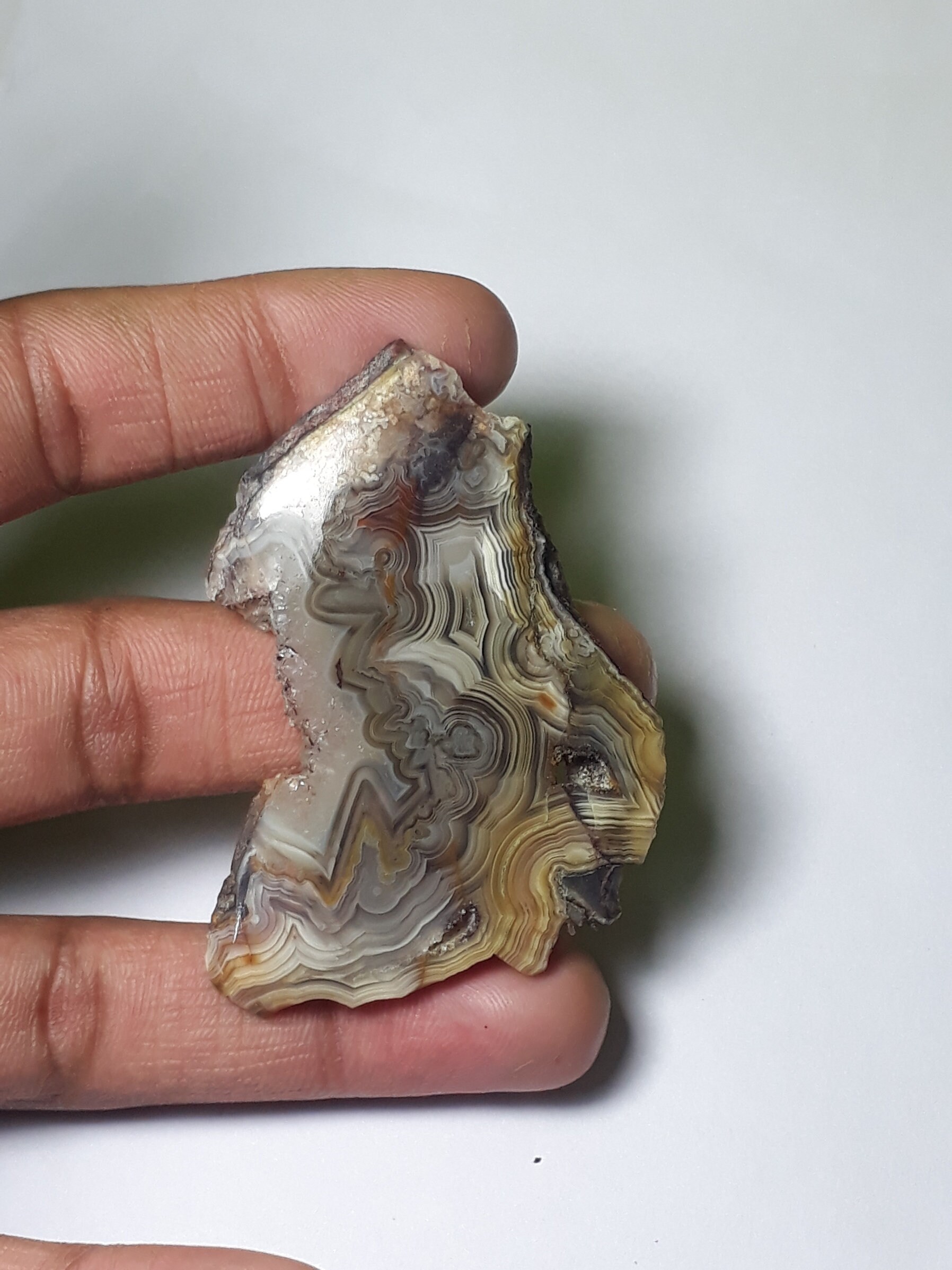 Very Top Quality Crazy Lace Agate Slice CabochonsCrazy Lace | Etsy