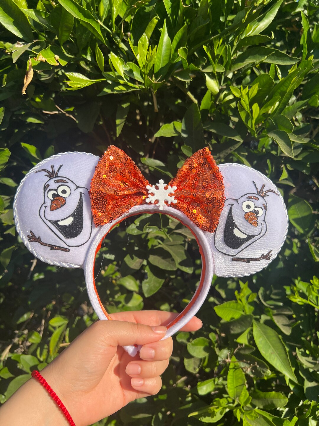 Olaf Frozen Inspired Mouse Ears - Etsy