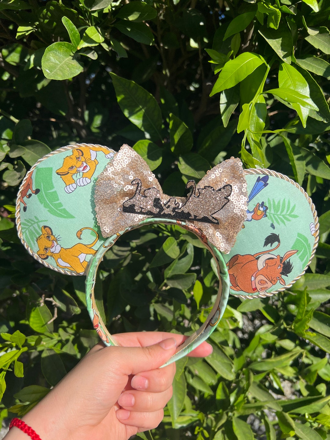 Lion King Characters Inspired Mouse Ears - Etsy