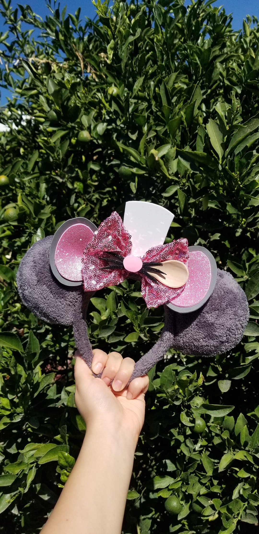 Ratatouille Remy Fuzzy Inspired Mouse Ears - Etsy