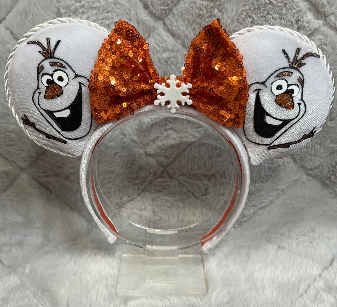 Olaf Frozen Inspired Mouse Ears - Etsy