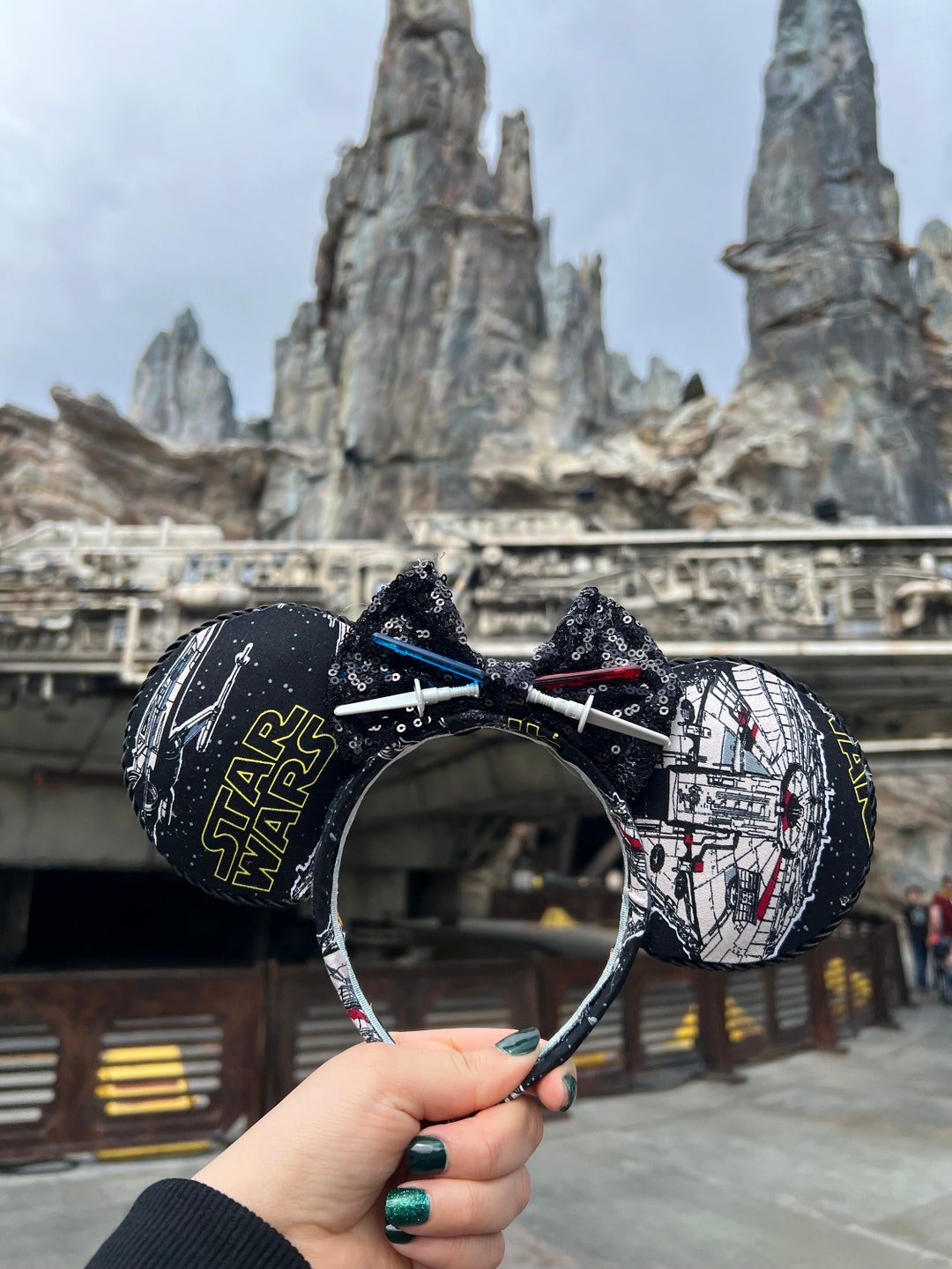 Star Wars Light Saber Inspired Mouse Ears - Etsy