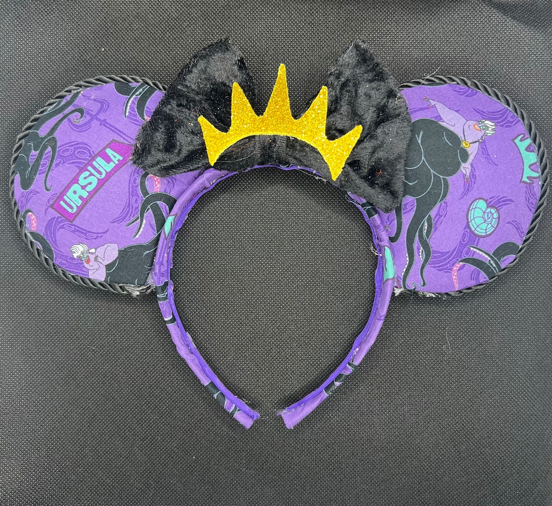 Ursula Sea Witch Little Mermaid Inspired Mouse Ears - Etsy