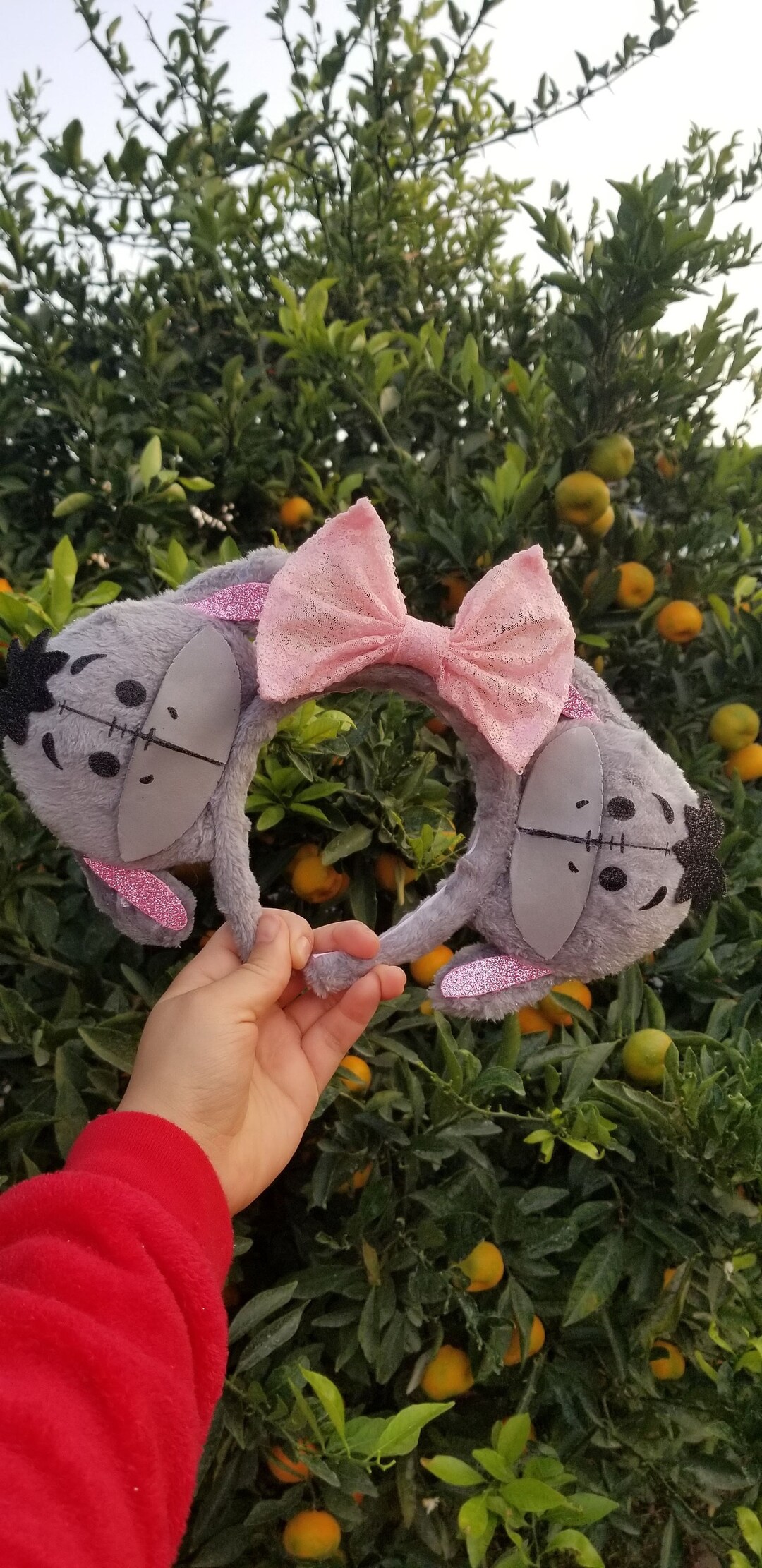 Eeyore Fuzzy Inspired Mouse Ears - Etsy