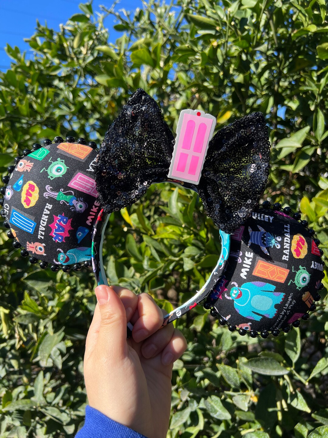 Monsters Inc. Inspired Mouse Ears - Etsy