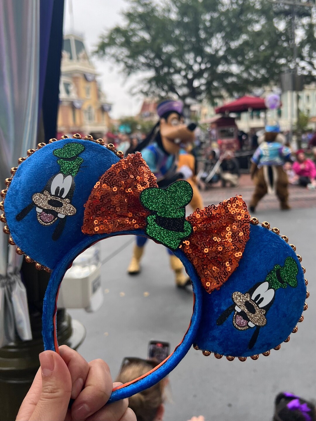 Orejas de ratón inspiradas en Goofy - Etsy España
