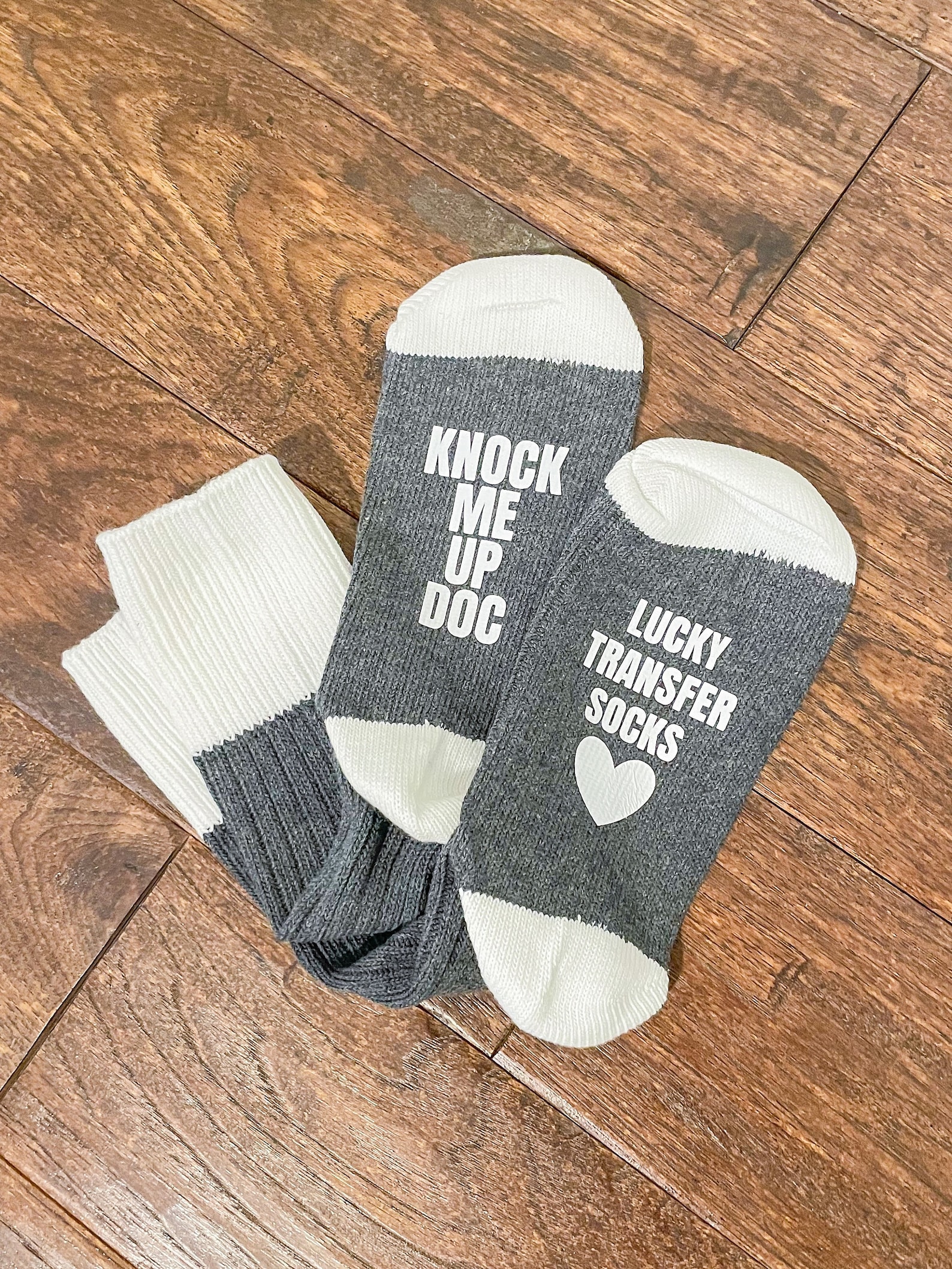 Lucky Transfer Socks Knock Me up Doc Embabies Transfer - Etsy