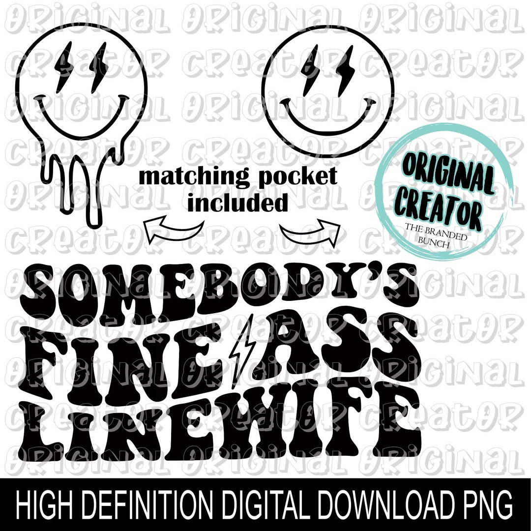 Retro Linewife Design - Etsy