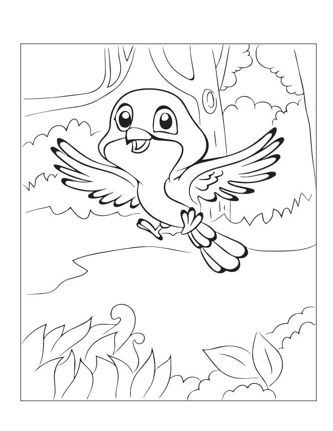 Bird Coloring Pages- 20 Pages- Fun for Kids- Digital Version - Etsy