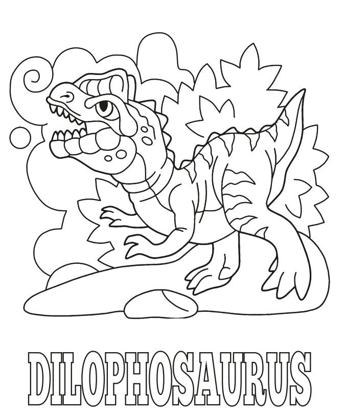 Dinosaur Coloring Pages - 25 Different Dinosaurs- Fun for Kids - Etsy