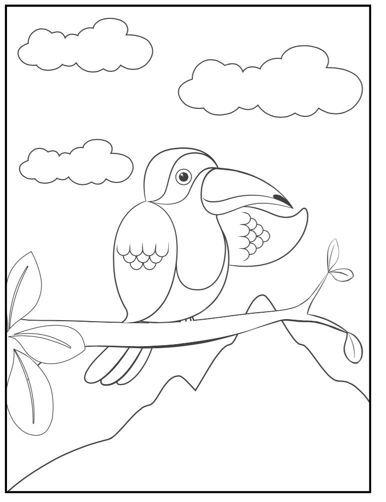 Animal-coloring 40 Pages- Digital Prints - Etsy