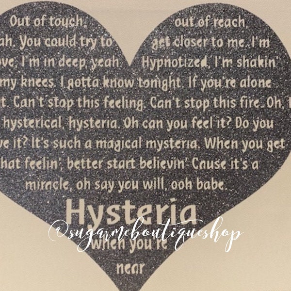 Hysteria - Etsy