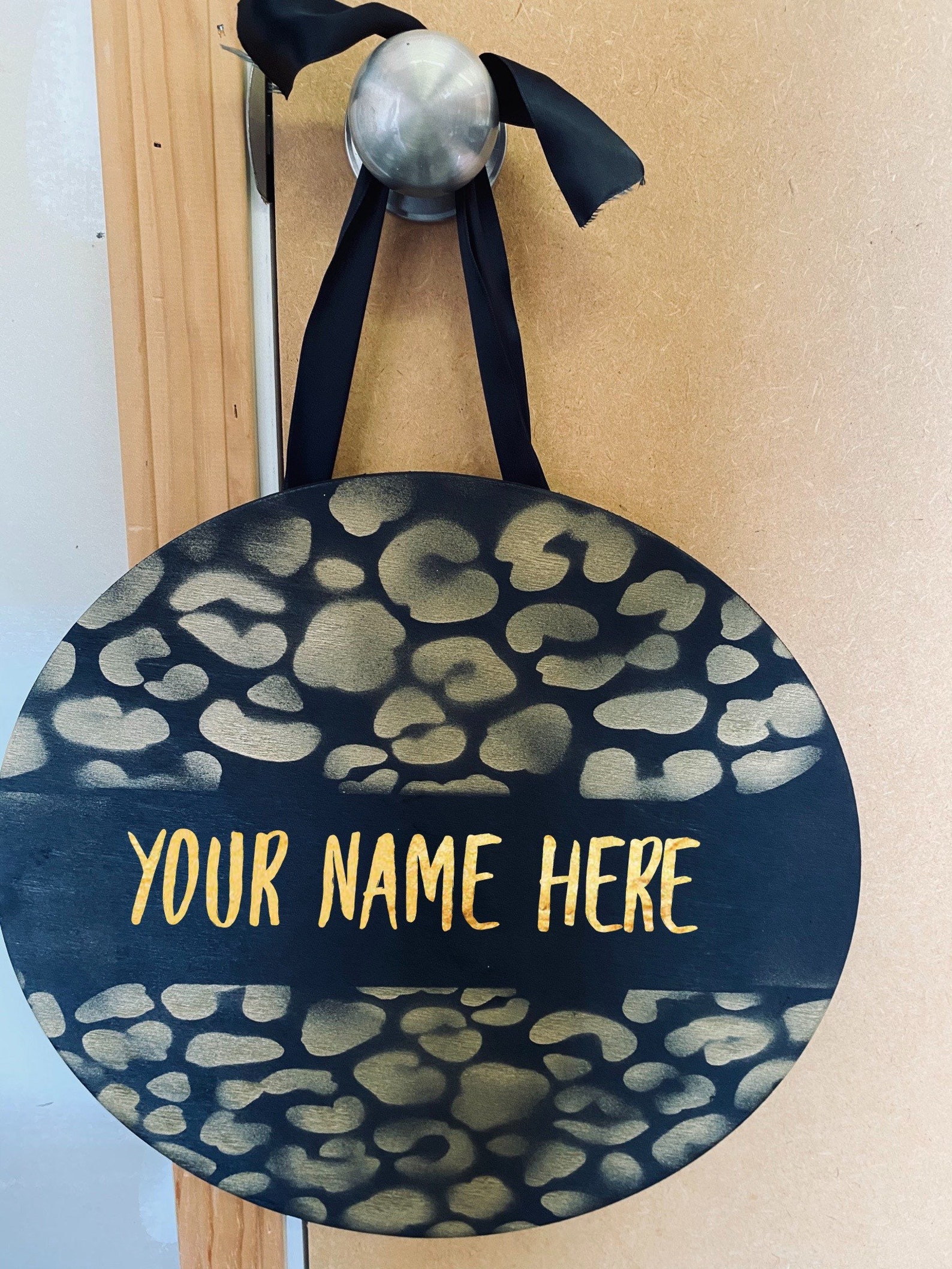 Leopard Welcome Sign - Etsy