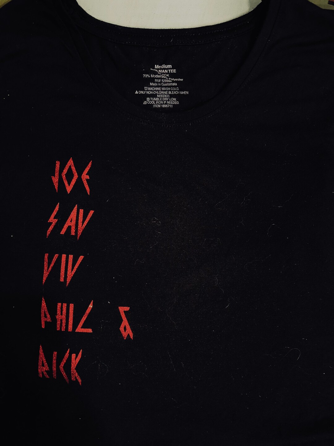 Joe, Sav, All Members Def Lepp Tee - Etsy