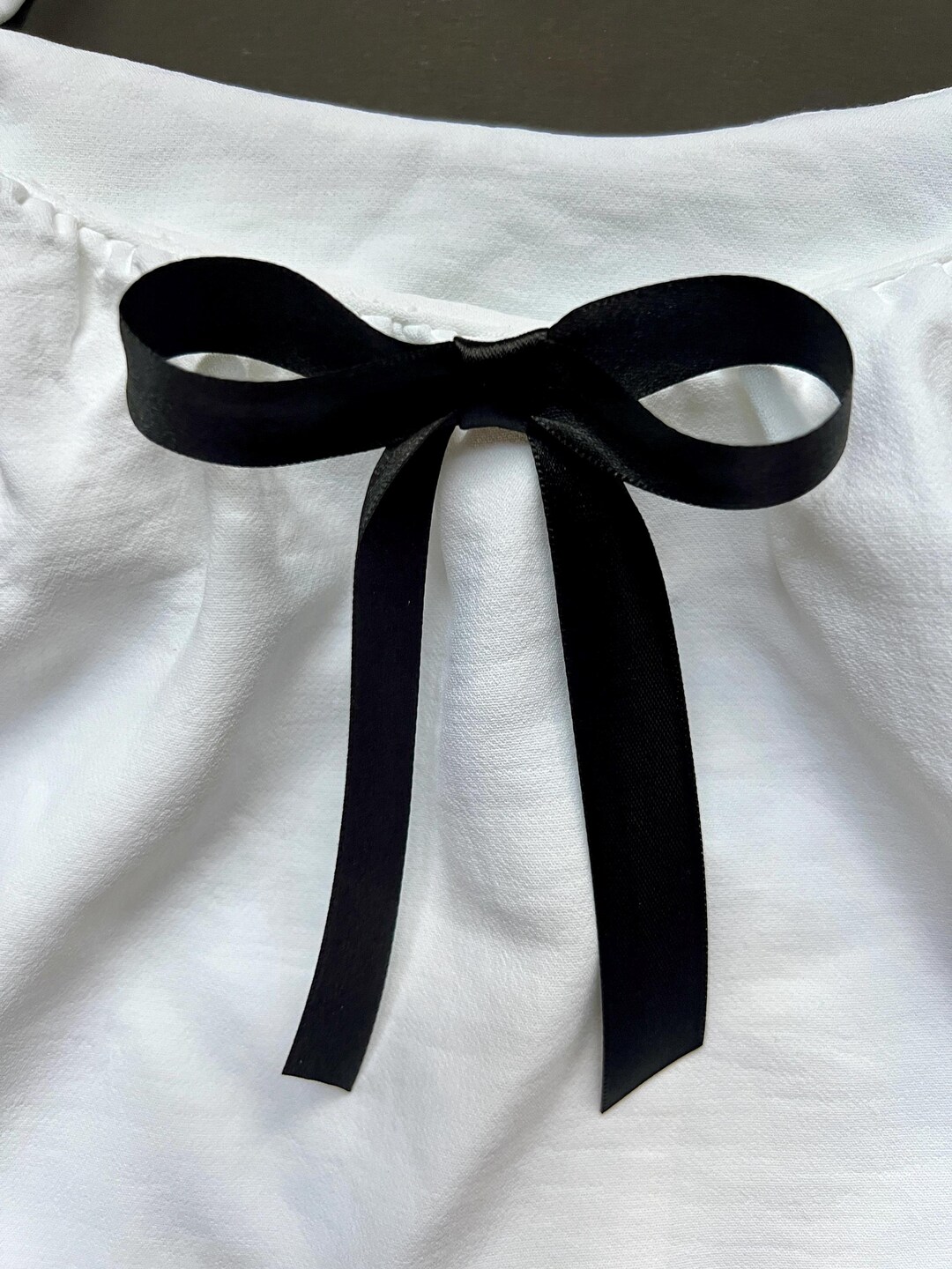Black Bow Pin, Brooch, Ribbon, Shirt, Sweater or Blouse Accessory - Etsy