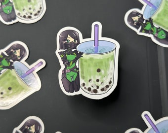 Omen Cat Dance Valorant Spray Waterproof Sticker - Etsy