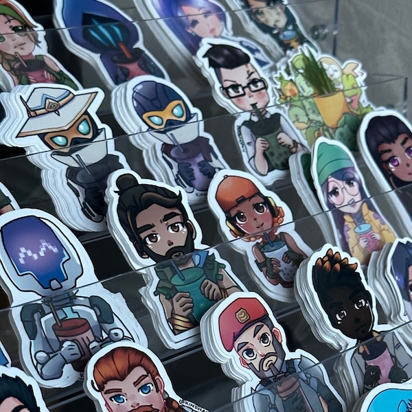 Agent Valorant Stickers - Etsy