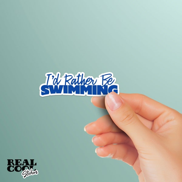 Swim Stickers - Etsy
