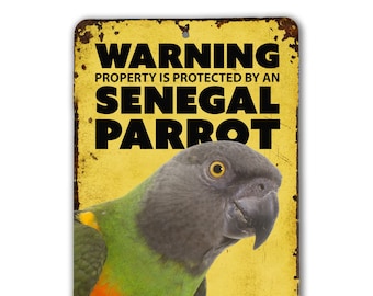Warning Cockatiel Sign Parrot Warning Sign Cockatiel | Etsy