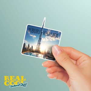 Burj Khalifa Sticker | Dubai Sticker | United Arab Emirates Sticker - Etsy