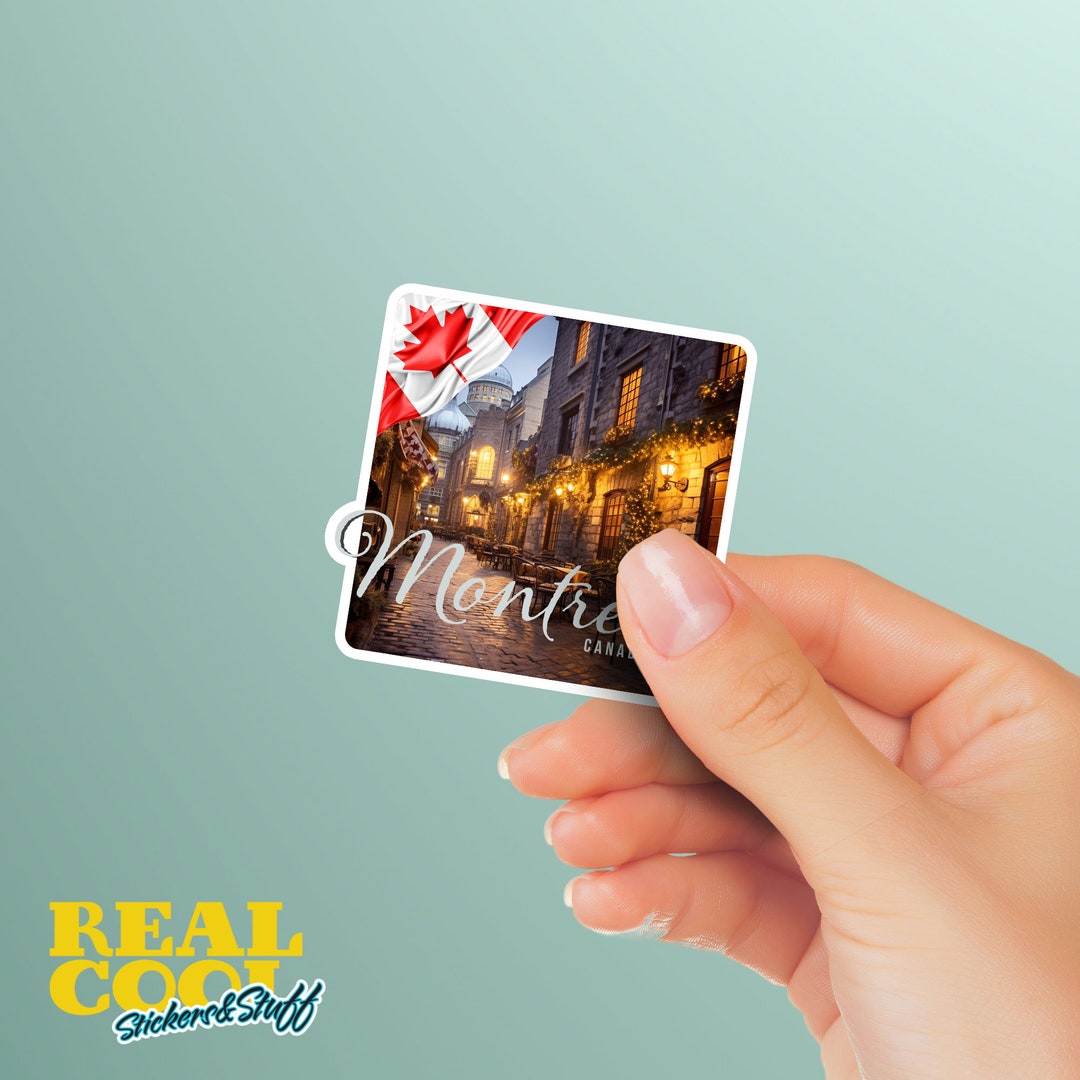 Montreal Sticker Montreal Canada Sticker Montreal Decal - Etsy