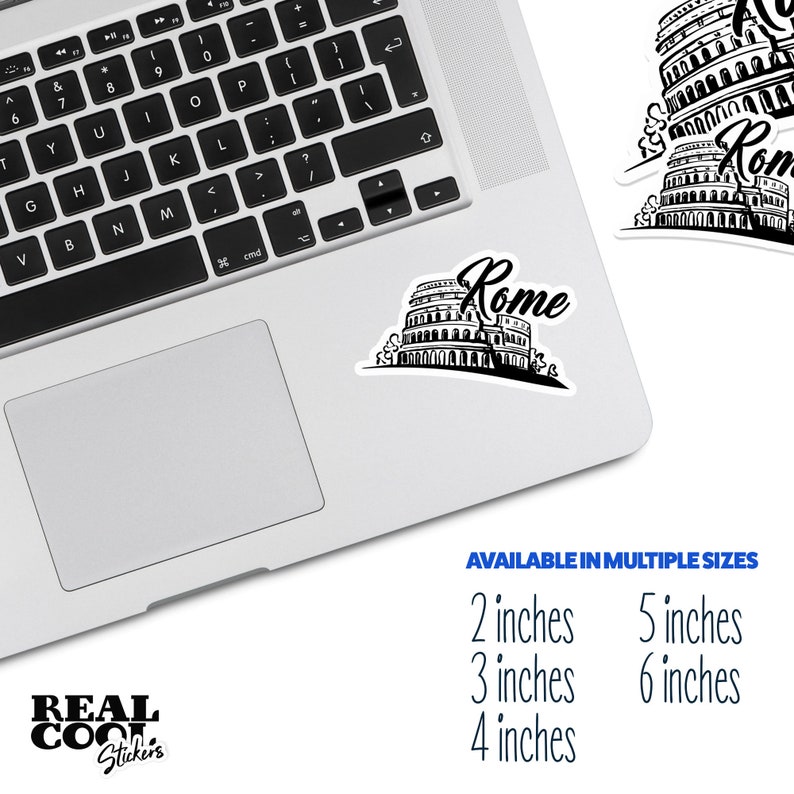 Rome Sticker Rome Colosseum Sticker Italy Stickers - Etsy