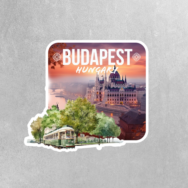 Budapest Skyline - Etsy