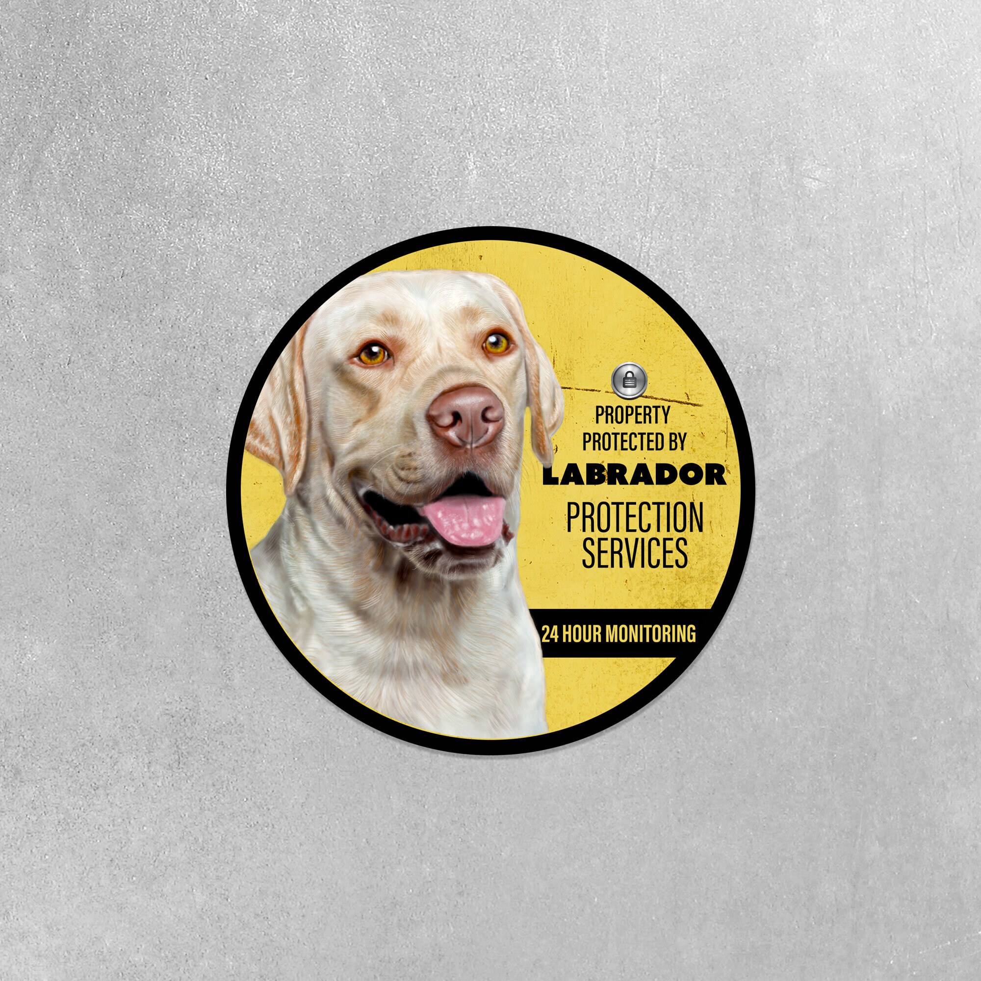 Labrador Sticker Labrador Retriever Decal Labrador Warning - Etsy