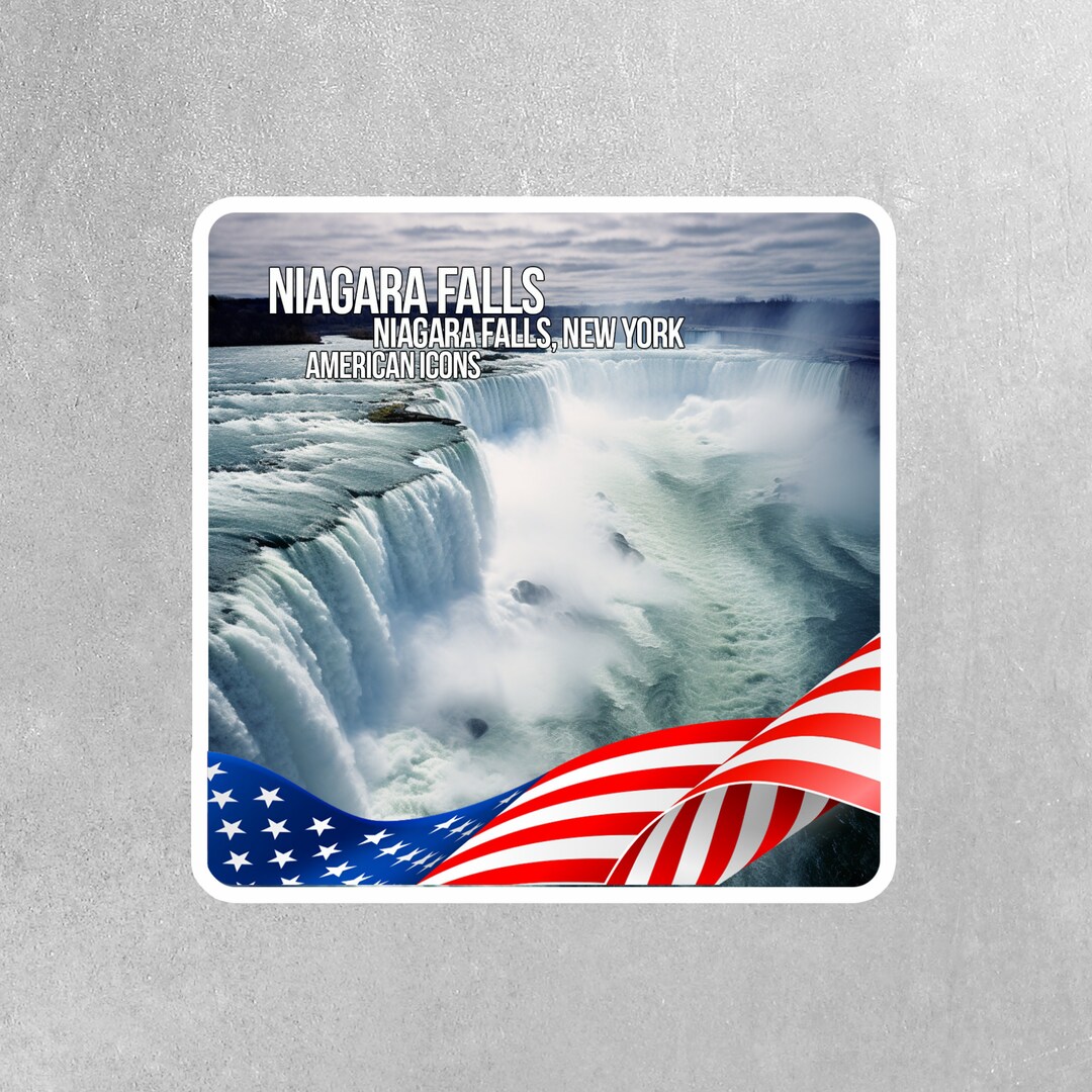 Niagara Falls Sticker | Niagara Falls Park Stickers - Etsy