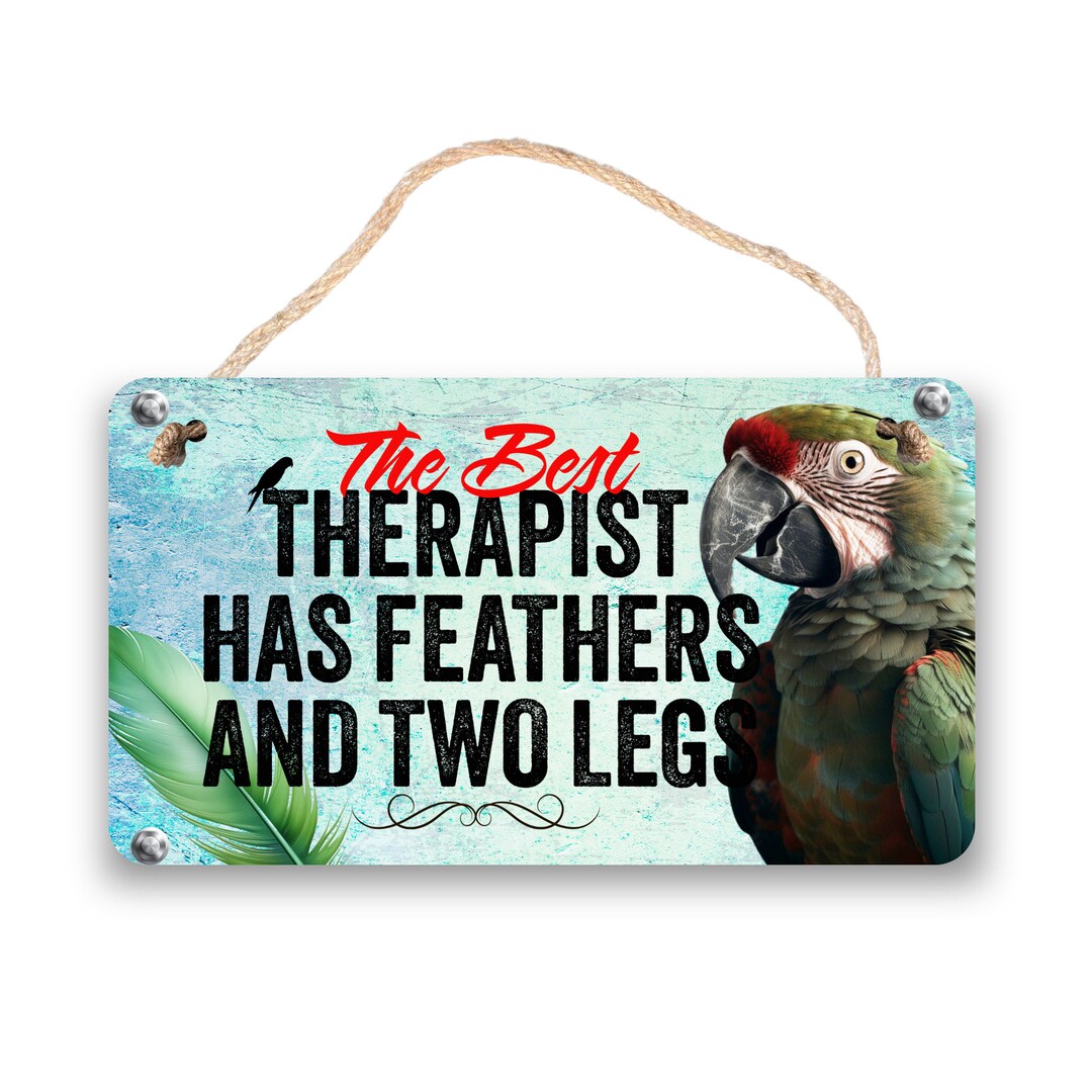 Military Macaw Sign | Military Macaw Therapy Sign - Etsy