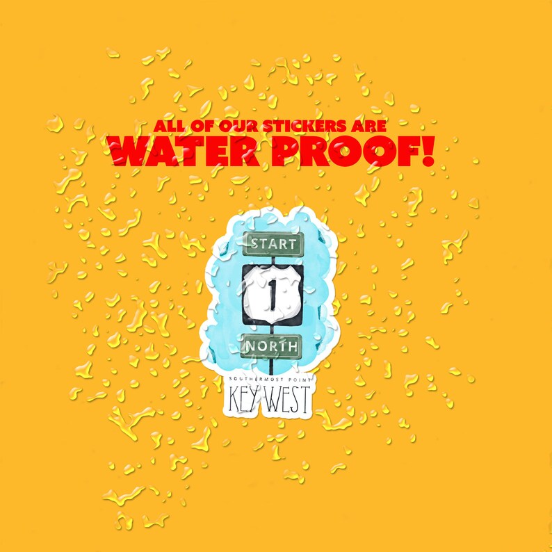 Key West Sticker Florida Keys Sticker Key West Decal - Etsy