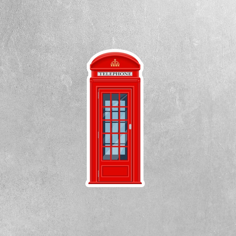 English Phone Booth - Etsy