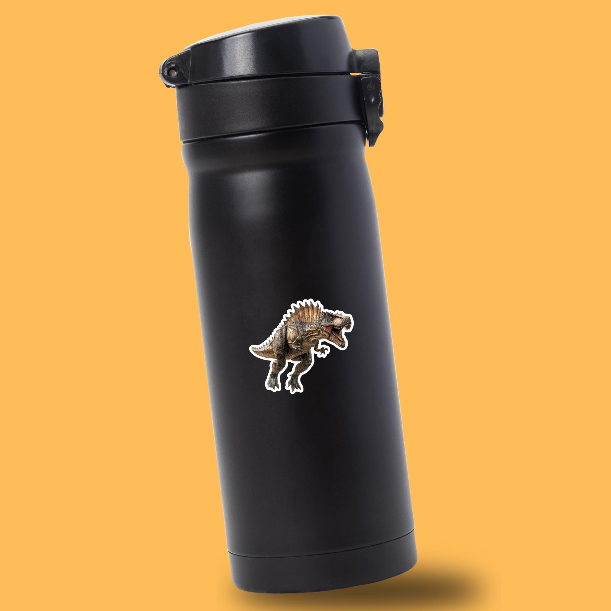 Spinosaurus Sticker | Spinosaurus Decal | Dinosaur Water Bottle Sticker ...