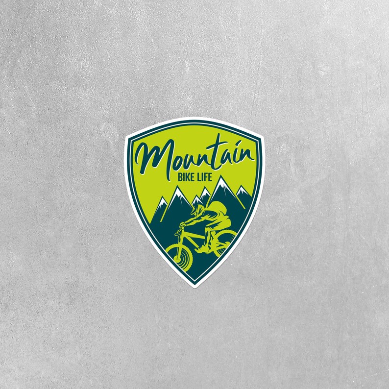 Mountain Bike Life Sticker - Mountain Bike Decal - Mountain Bike Like ...