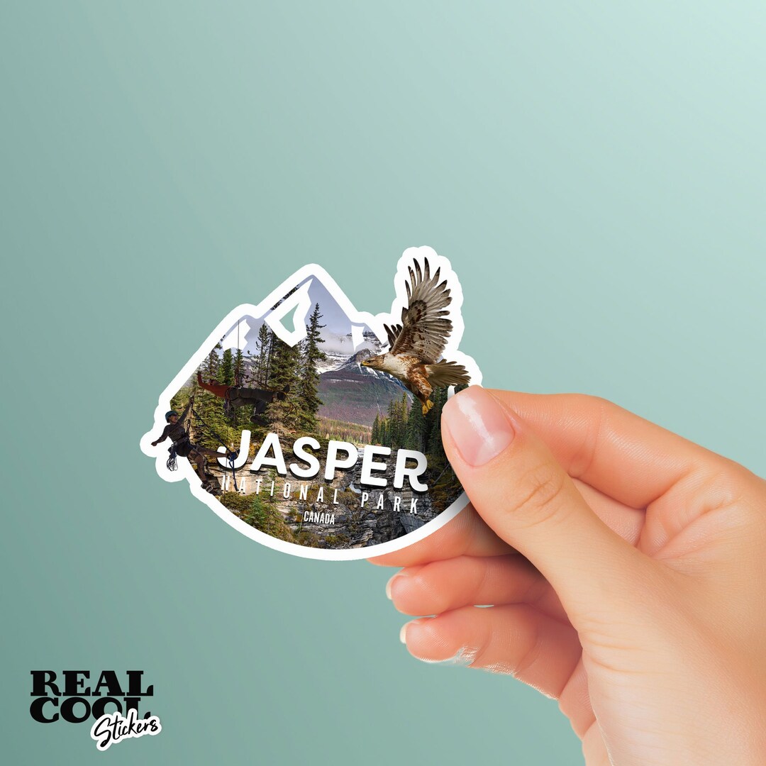 Jasper National Park Sticker Jasper Canada Sticker - Etsy