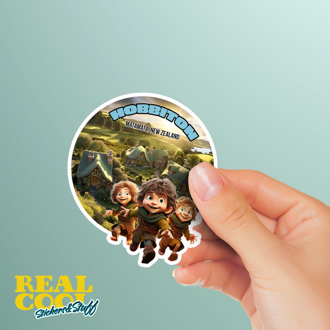 Hobbiton Sticker New Zealand Sticker Matamata New Zealand Decal - Etsy