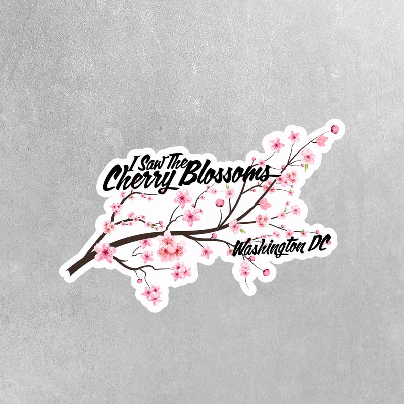 Cherry Blossom Decal - Etsy