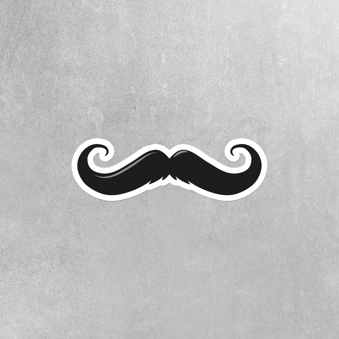 Mustache Stickers, Mustache Sticker, Moustache Stickers - Etsy